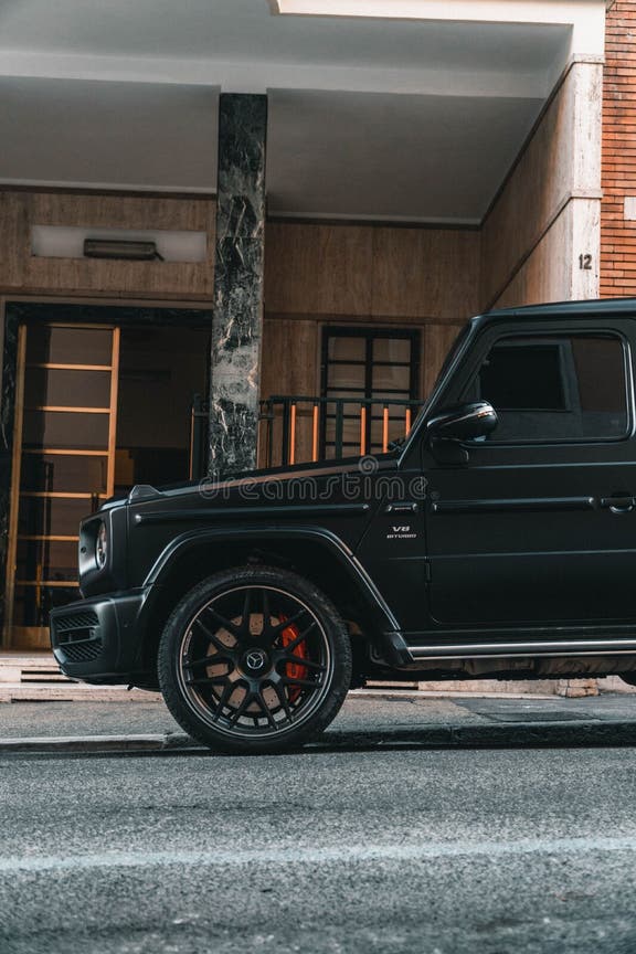 Vertical Shot of a G-class Wagon Mercedes Editorial Photography - Image of auto, lifestyle ...