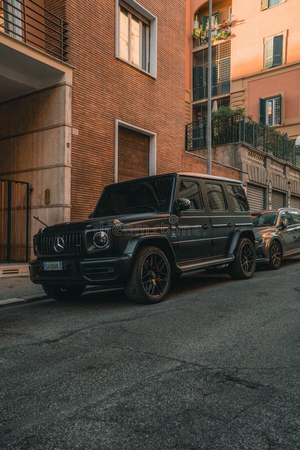 Vertical Shot of a G-class Wagon Mercedes Editorial Photography - Image ...