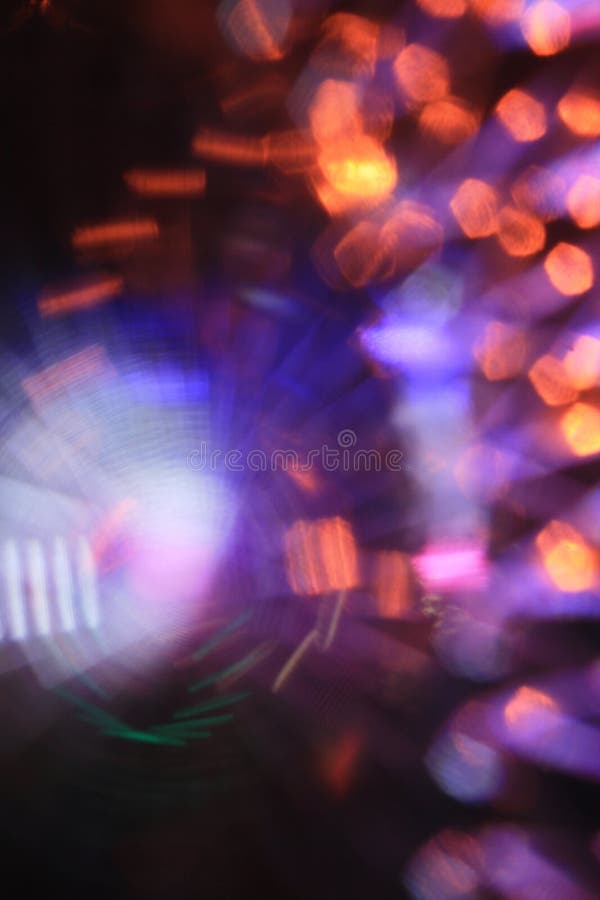 Vertical Shot of Glow Vortex Light Effects Stock Illustration ...