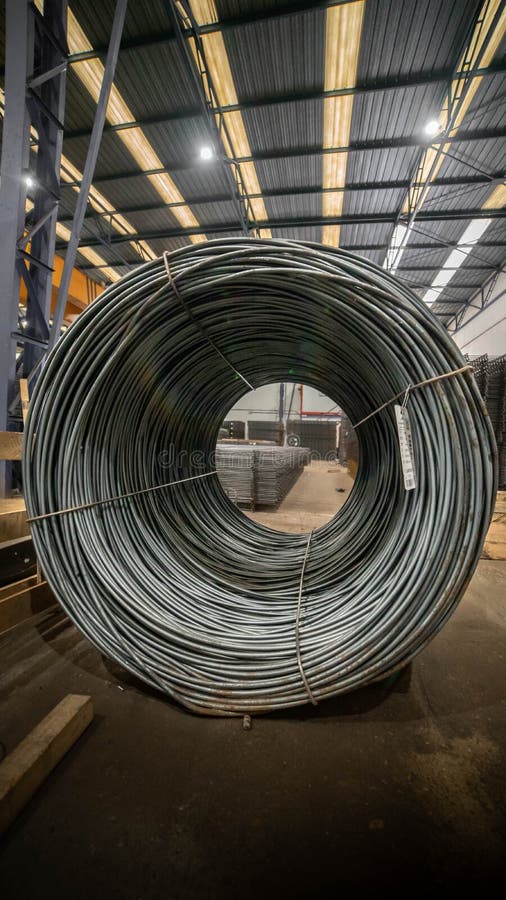 Vertical Shot of Gray Industrial Steel Materials Stock Image - Image of ...