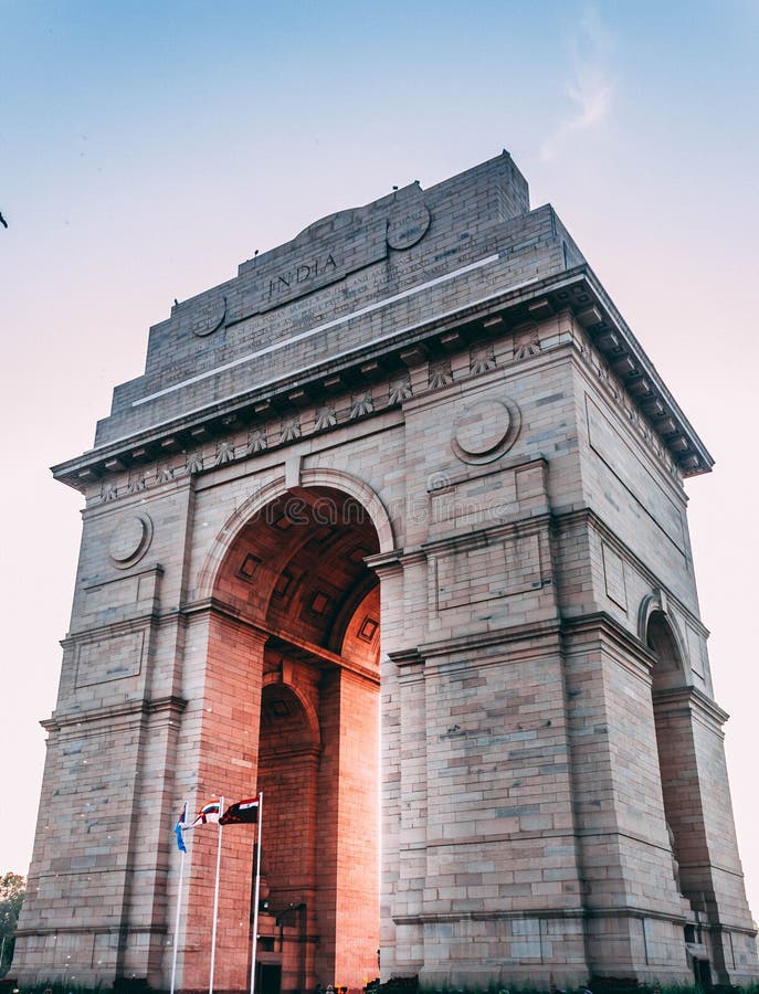 Vertical Shot of a Historic Arch Stock Photo - Image of historic ...