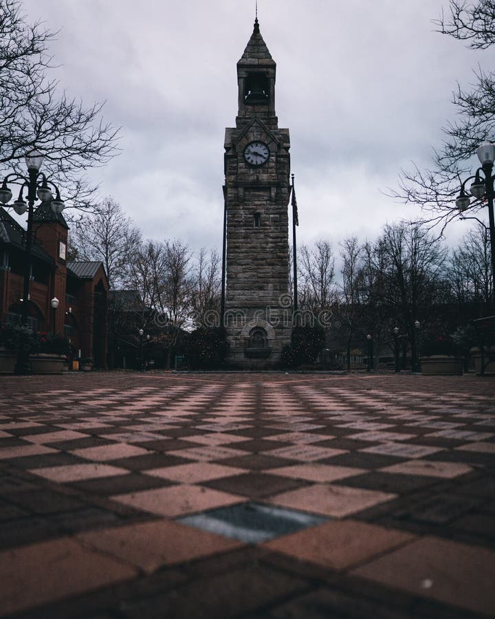 Vertical Shot of the Historic Stone Structure Called Clock Tower in ...