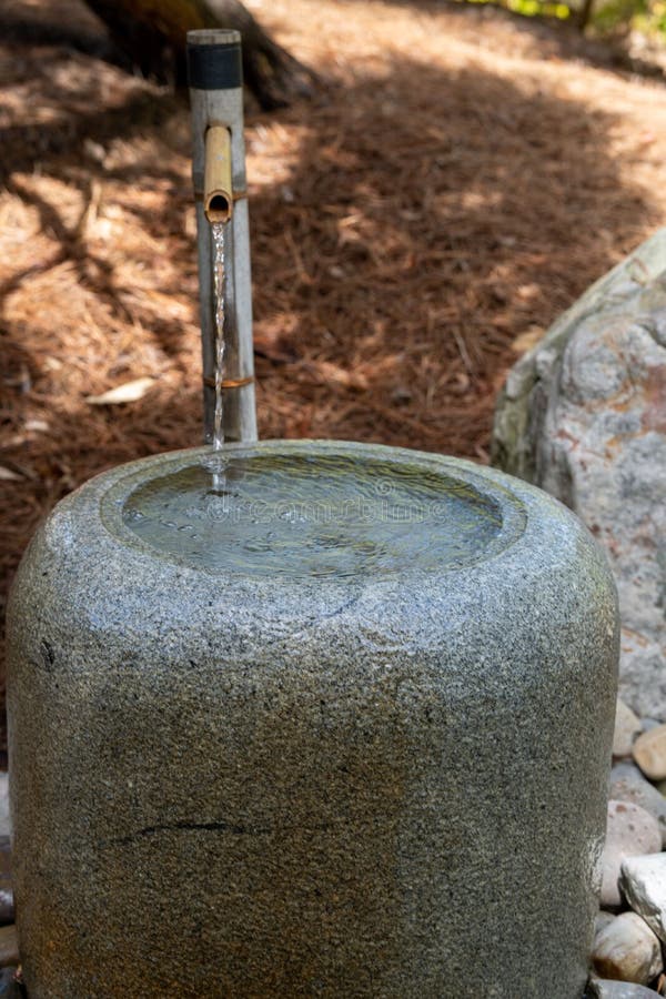 Vertical Shot of a Japanese Well Stock Image - Image of traditional ...