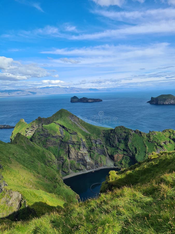 Vertical Shot of the Mesmerizing Island Stock Photo - Image of nature ...