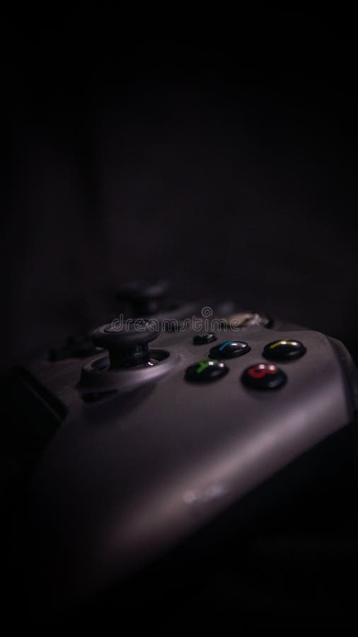 Vertical Shot of a Microsoft Xbox One Controller Stock Photo - Image of ...