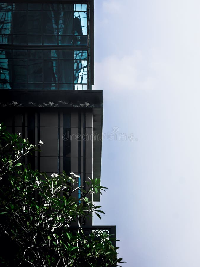 Vertical Shot of a Modern Building in Jakarta, Indonesia Editorial ...