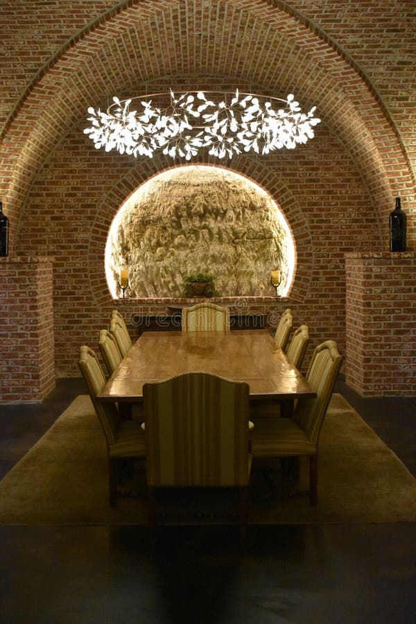 Vertical Shot of a Modern Dining Room Interior Editorial Stock Photo ...