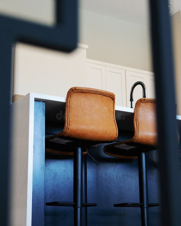 Vertical Shot of a Modern Kitchen Interior Design Editorial Stock Image ...