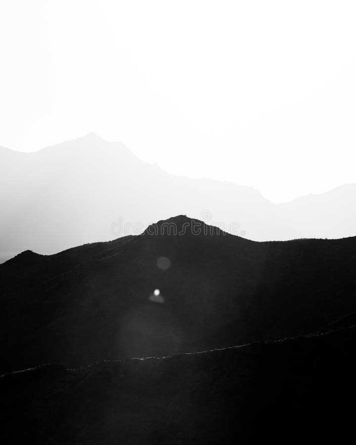 Vertical Shot of the Mountains of Phoenix, Arizona, USA Shot in ...