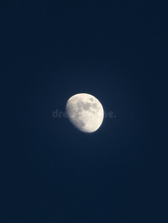 Vertical Shot of the 2nd January Moon Phase Stock Photo - Image of ...