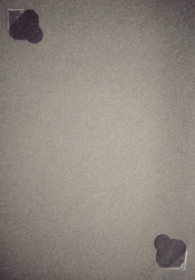 Vertical Shot of an Old and Empty Album Page Stock Image - Image of ...