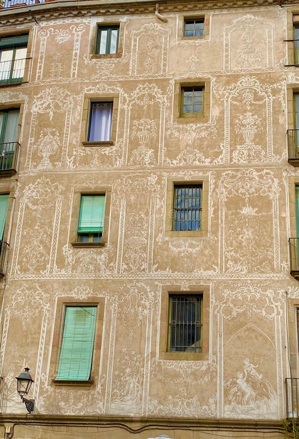 Vertical Shot of an Old Residential Building in Europe Stock Photo ...