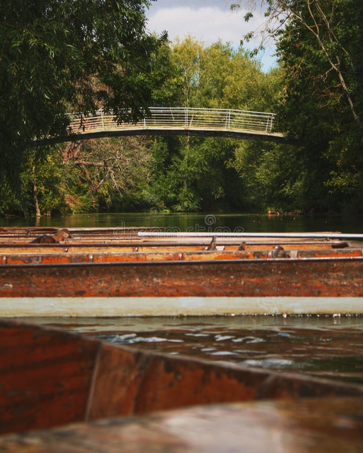 Vertical Shot of Old Rusty Boats in a River Stock Photo - Image of ...
