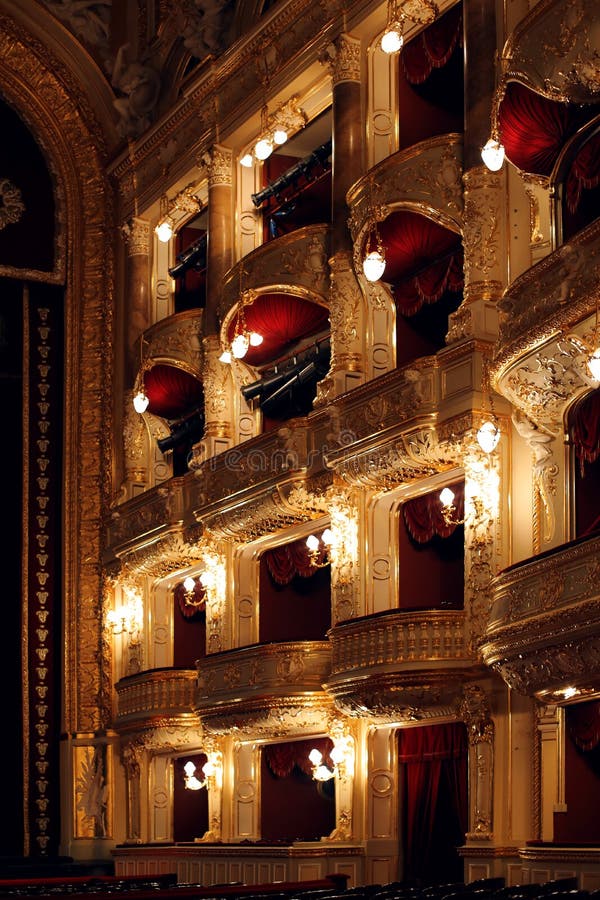 Vertical Shot of an Opera House in Odessa Editorial Photo - Image of ...
