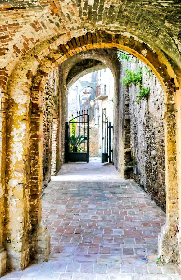 Outdoor Corridor stock image. Image of corridor, london - 10728059