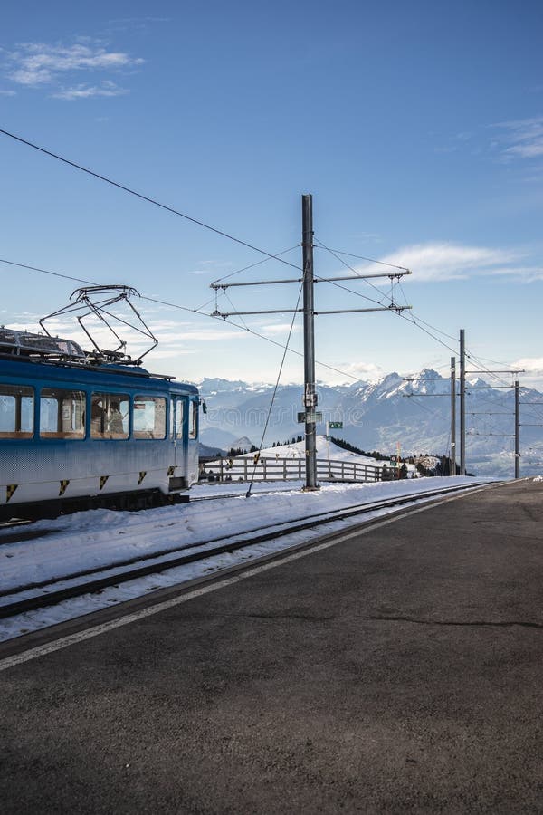 Vertical Shot of an Overhead Line beside Railway of an Electric Train ...