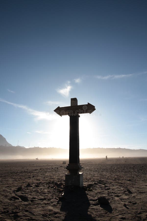 A Pole Showing Capital Cities and Distance in Different Directions ...