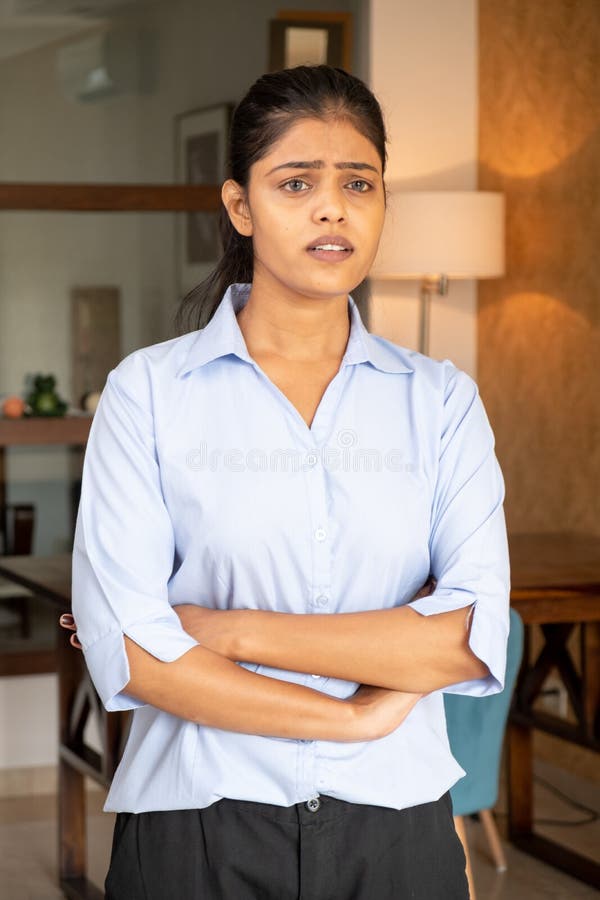 Vertical Shot of a Pretty Asian Girl Discussing Stock Photo - Image of ...