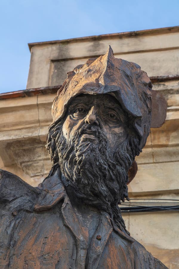 Vertical Shot of a Sculpture of a Bearded Man Editorial Photography ... Vertical Shot of a Sculpture of a Bearded Man Editorial Photography ...