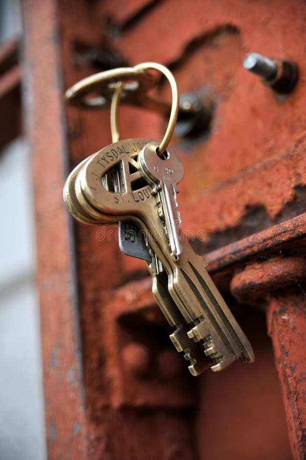 Vertical Shot of Security Keys at a Maximum Security Prison Editorial ...