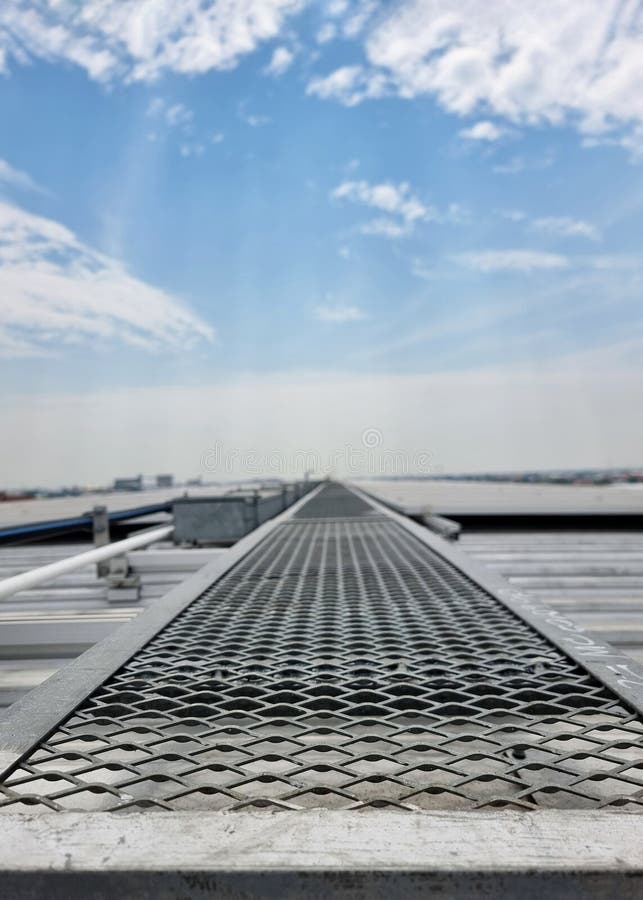 Solar Rooftop Walkway Installation Stock Photos - Free & Royalty-Free ...