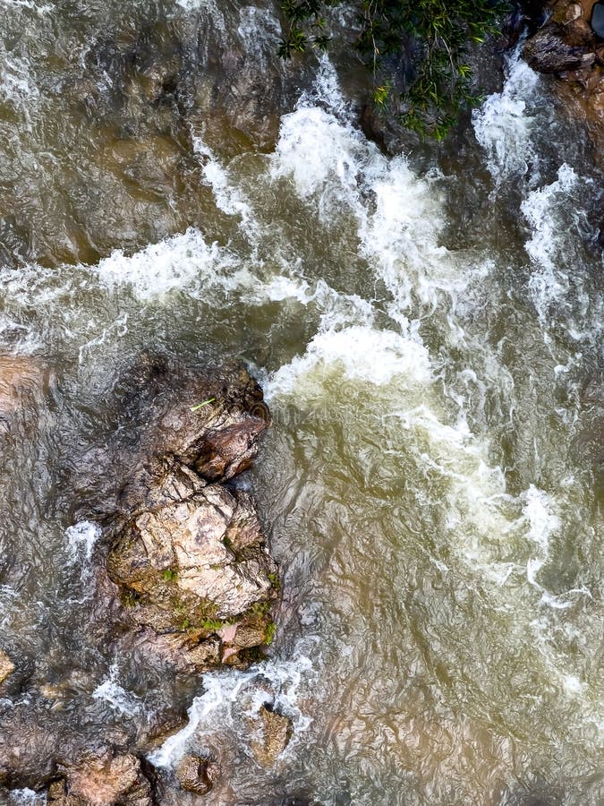 Vertical Shot of the Splashing River Water Stock Photo - Image of river ...