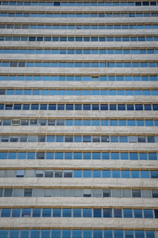 Vertical Shot of a Tall Old Apartment Building Stock Image - Image of ...