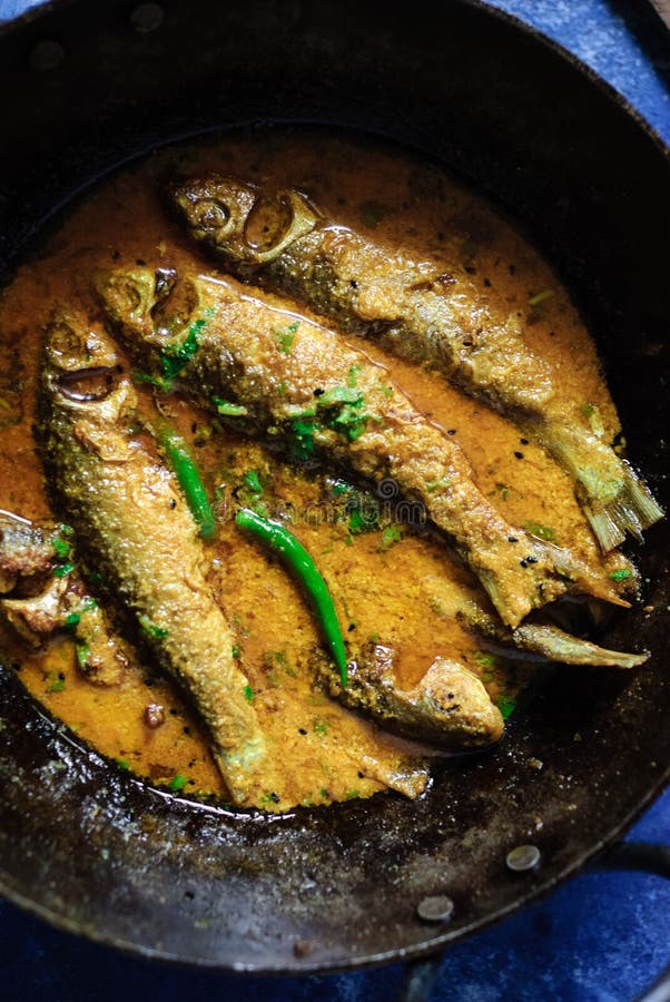 Vertical Shot of Tasty Fish Curry in a Bowl Stock Image - Image of ...