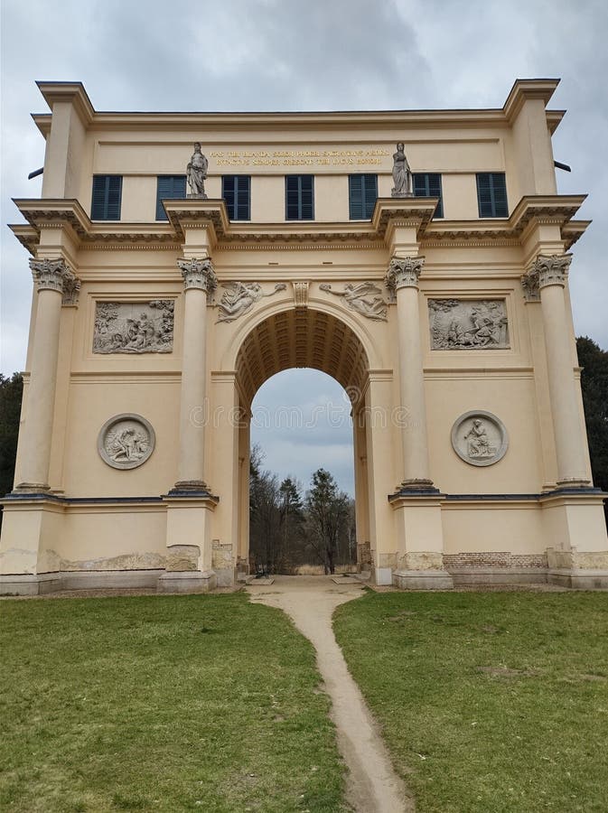 Vertical Shot of the Temple of Diana Stock Image - Image of building ...
