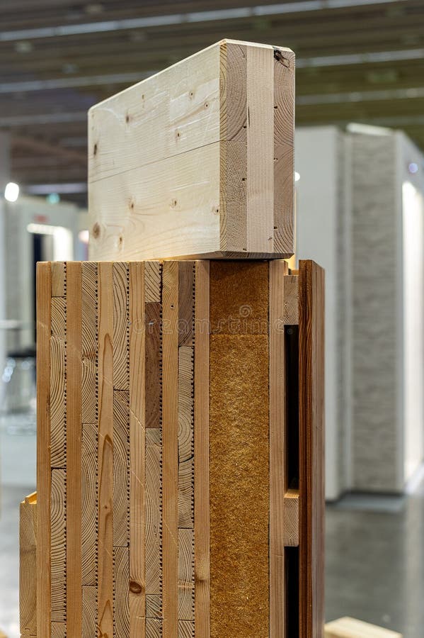 Vertical Shot of Two Wooden Crates Stacked in a Room Stock Image ...