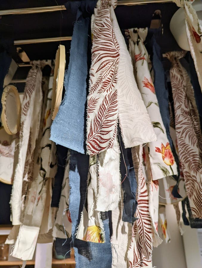 Vertical Shot of Variety of Clothes Hanging in the Closet Stock Photo ...