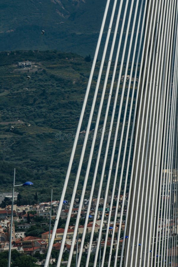 Vertical Shot of the Viaduto De Millau Editorial Stock Photo - Image of ...