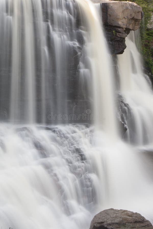 Vertical Shot of a Waterfall Stock Photo - Image of smooth, drop: 194032062