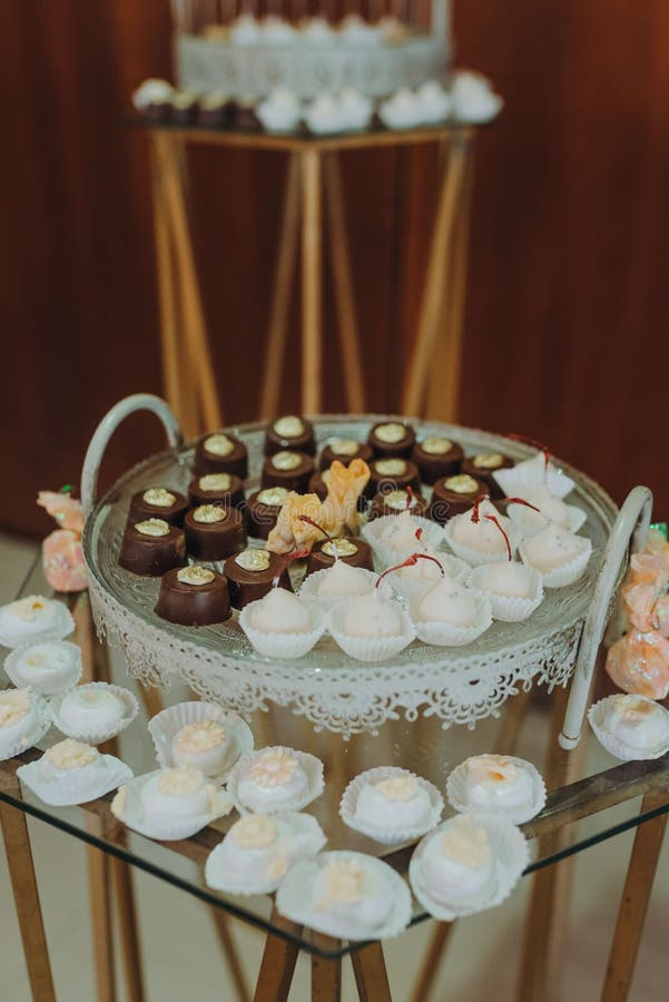Vertical Shot of the Wedding Sweets Stock Photo - Image of style ...