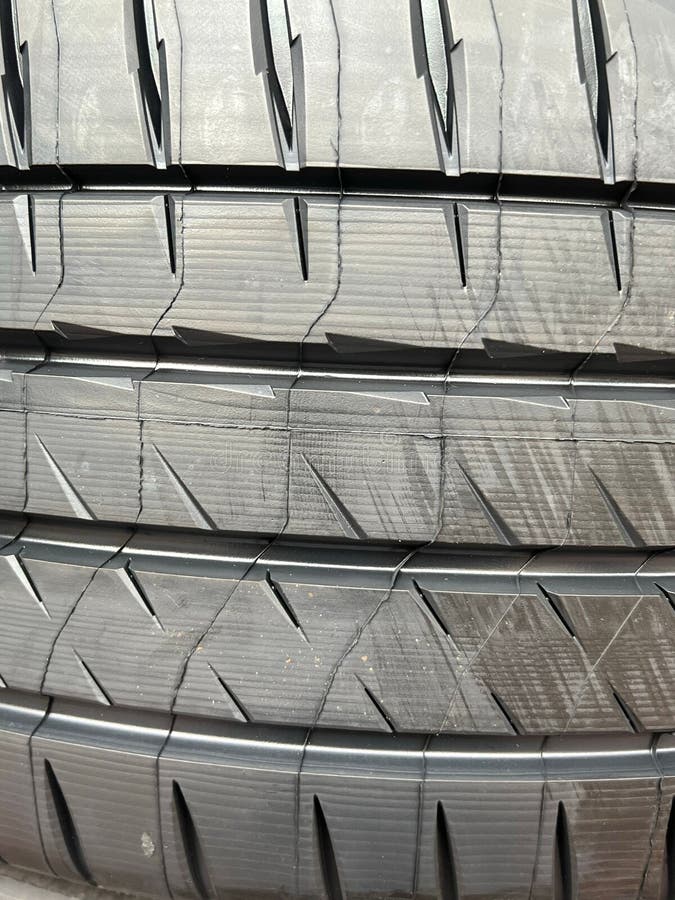 Vertical Shot of Wheel Tire Texture Stock Photo - Image of auto ...