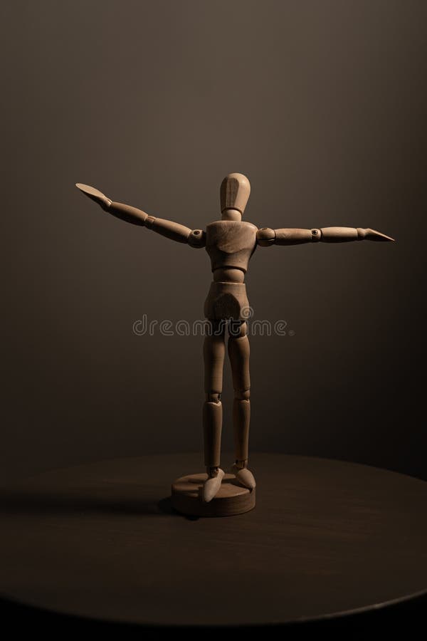 Vertical of a Human Profile in Stone in a Frame in Grayscale Stock ...