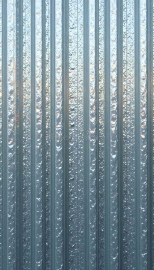 Vertical Silver Corrugated Metal Sheet, Textured Lines, Aluminum ...