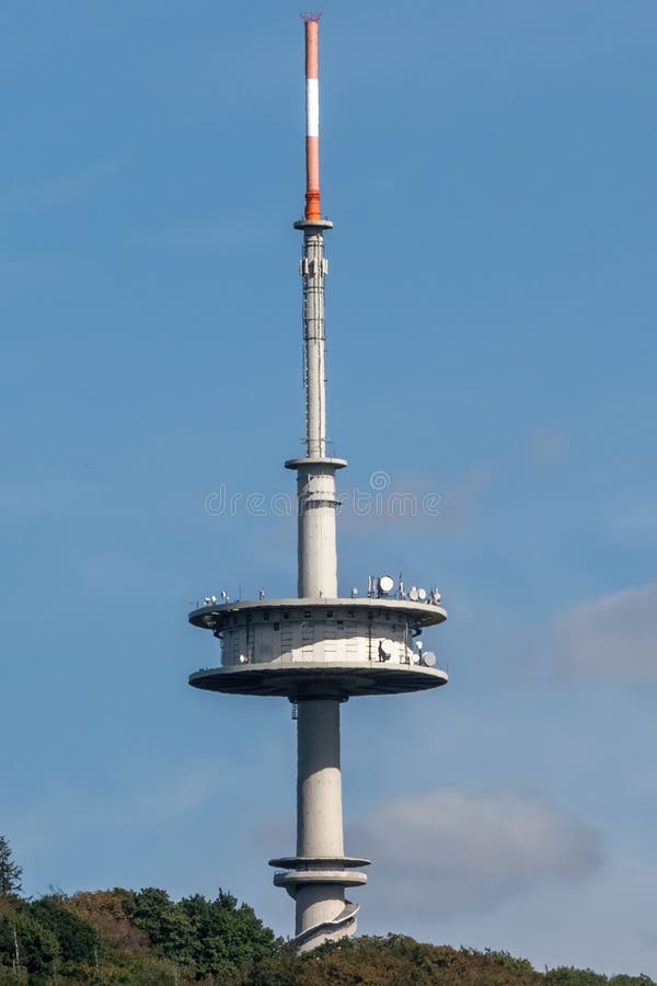 Vertical Skyline of the Jakobsberg Telecommunication Tower in ...