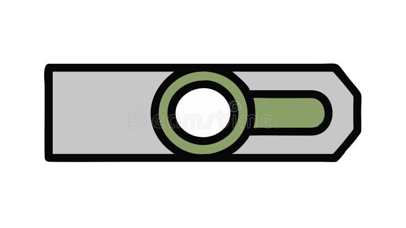 Vertical Slider Control Icon for User Interface Element , Vector Design Generative AI Stock ...