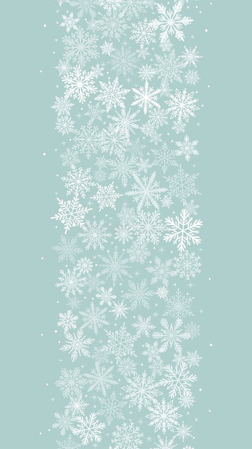 Vertical Snowflake Festive Winter Background Texture Story Wallpaper ...