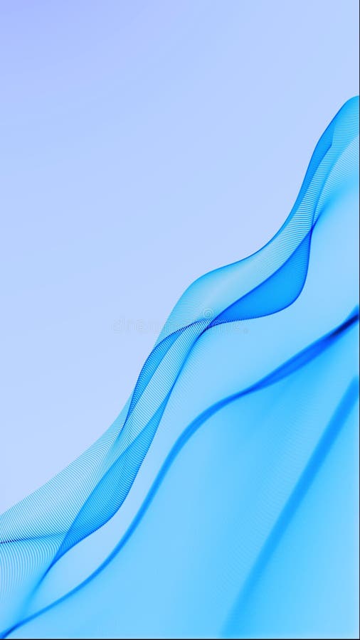 Abstract Blue Wave Design White Background Modern Visuals Stock Photos ...