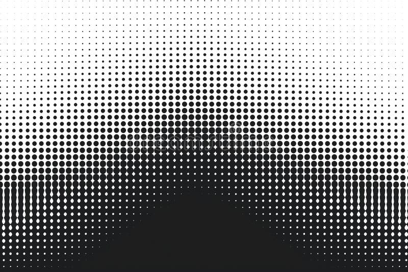 Vertical Speed Line Halftone Pattern Gradually Thinning Out Effect ...