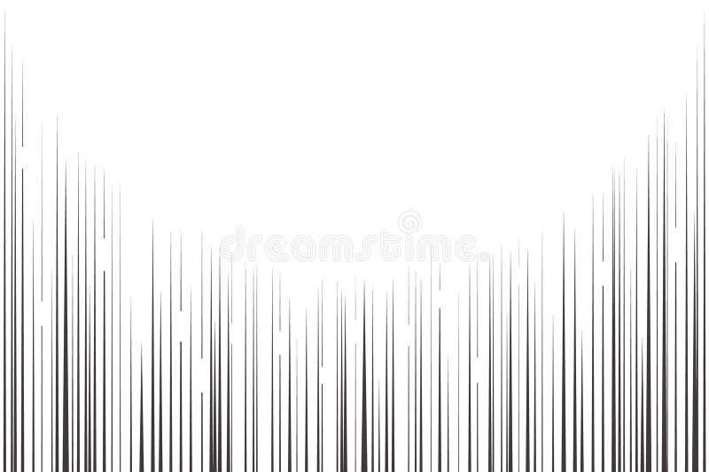 Vertical Speed Lines for Comic Manga Book. Anime Graphic Halftone ...