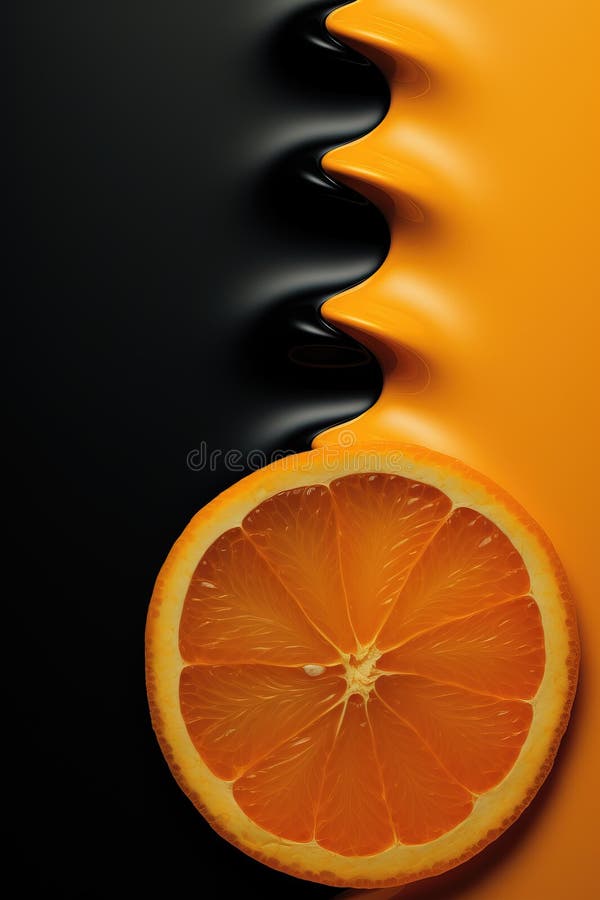 Orange Juice with Fresh Orange in in Wooden Crate in Orange Farming ...