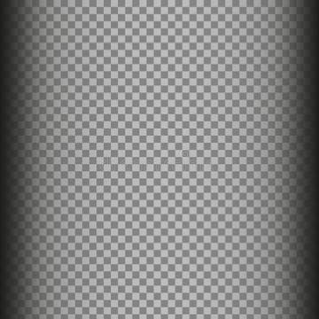 Vertical Spotlight Shape. Checkerboard Overlay Texture. Transparent ...