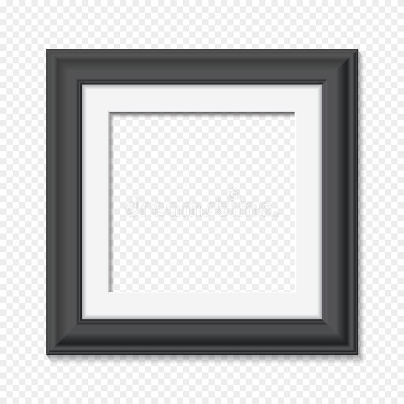Vertical Square Black Frame, Vector Stock Vector - Illustration of ...