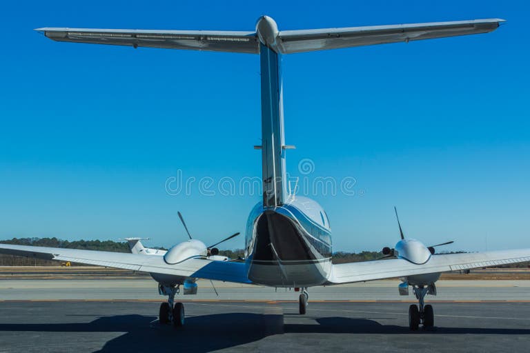 Vertical Stabilizer and Tail Fin Stock Photo - Image of airplane, gear ...