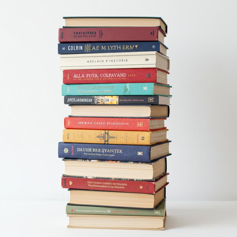 Vertical Stack Text Books Stock Illustrations – 470 Vertical Stack Text ...