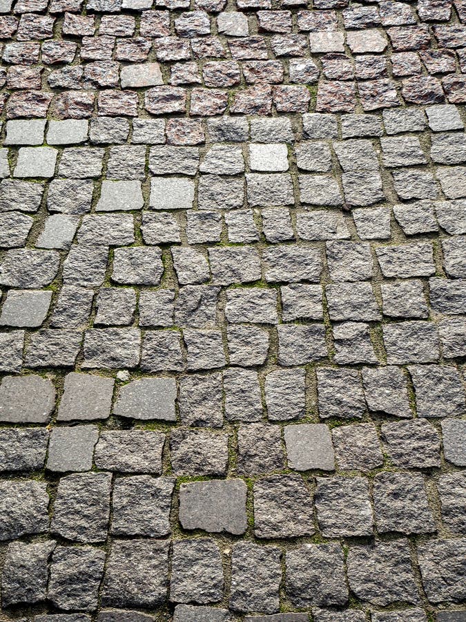 Vertical Stone Granite Background with Old Sidewalk. the Surface is ...