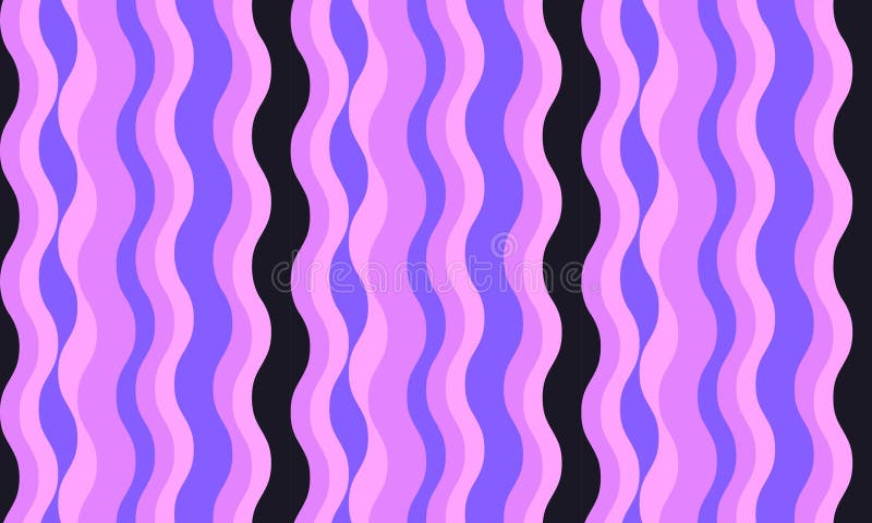 Vertical Striped Design with Flowing Curves and Textured Waves ...